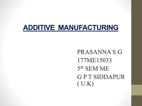 Multi Jet Fusion (MJF)-Additive Manufacturing.pptx | Business ...