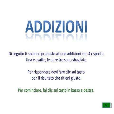 Addizione | PPT
