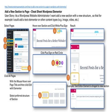 Add New Section To Page Wordpress Elementor Ppt