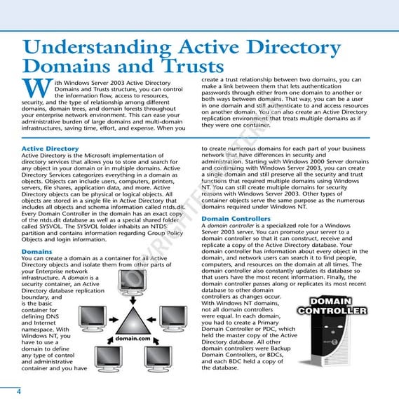 Ad domain n trust | PDF