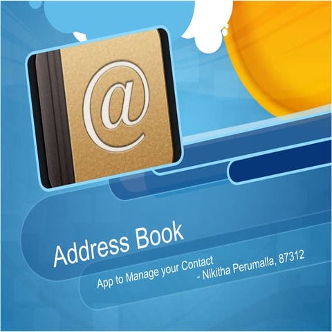 Address Book | PPT