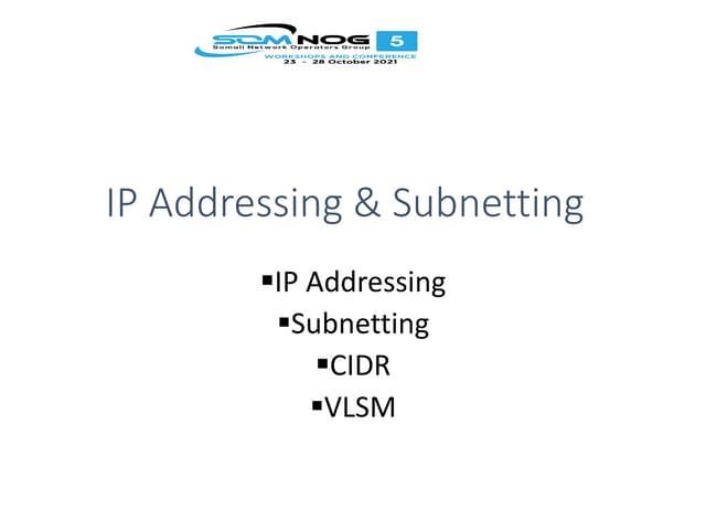 Vlsm exercises solutions | DOC