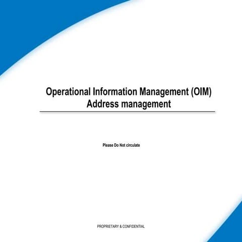 Address module | PPT