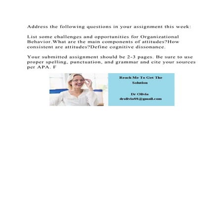 Address the following questions in your assignment this weekLis.docx