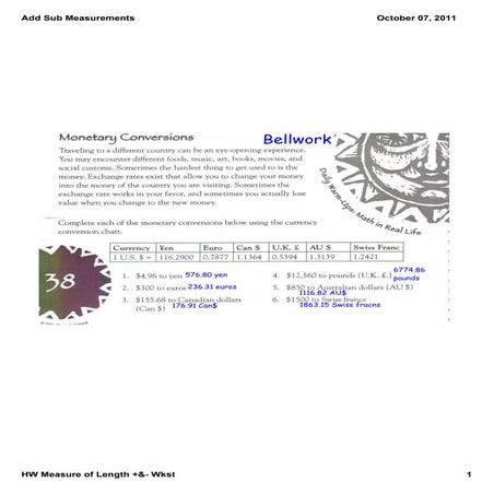 Linear measurement | PPT
