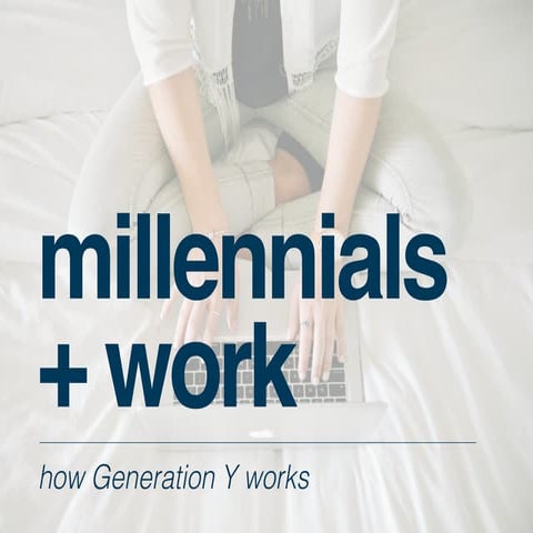 millennials + work | PPT