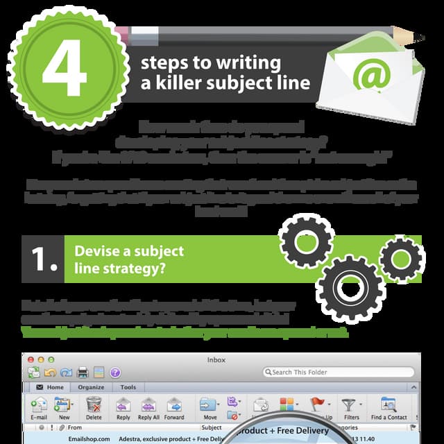 4 steps to writing a killer subject line | PDF