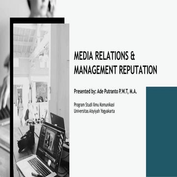 Penulisan Public Relations - Media Relations.pptx