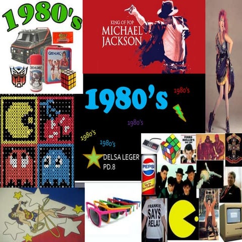 THE 1980's POWERPOINT | PPTX