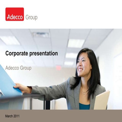 Presentations Group ADECCO | PDF