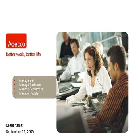 Adecco Learning Solutions | PPT