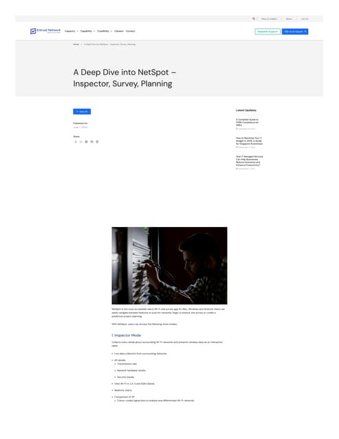 A Deep Dive into NetSpot – Inspector, Survey, Planning | PDF A Deep Dive into NetSpot – Inspector, Survey, Planning | PDF