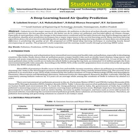 A Deep Learning Based Air Quality Prediction Pdf 2066