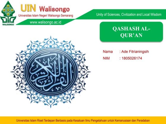 MAKALAH QASHASH AL-QUR’AN | DOCX