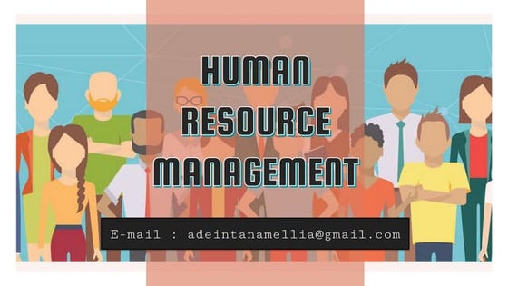 Human resource management | PPTX
