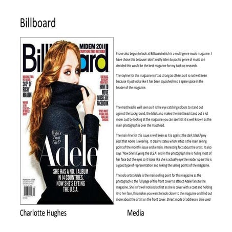 Adele fornt cover evaluation | DOCX