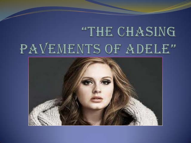Biography Adele | PPTX