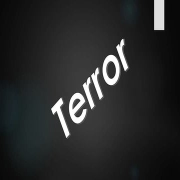 terror | PPTX