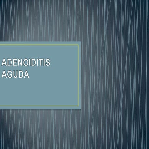 Adenoidectomy and tonsillectomy | PPTX