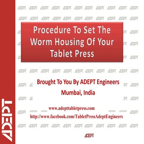 Adept Worm Housing Setting Presentation | PPT