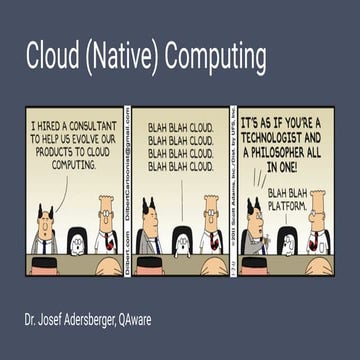 Cloud (Native) Computing | PDF