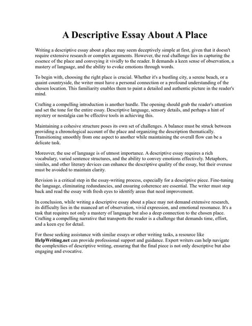 Descriptive Essay About The Beach.pdf