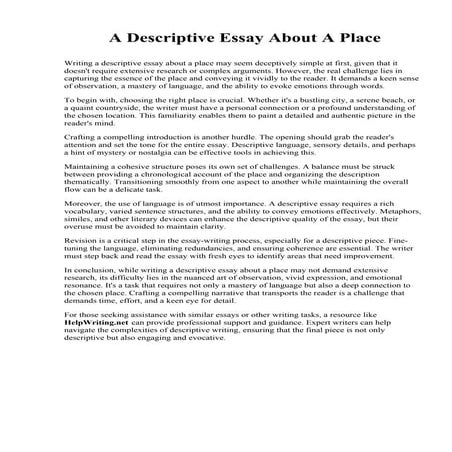 A Descriptive Essay About A Place.pdf