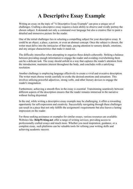 5 Paragraph Essay Example | PDF | Homework and Study | Education