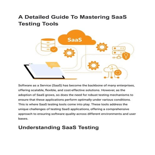 A Detailed Guide To Mastering SaaS Testing Tools.pdf