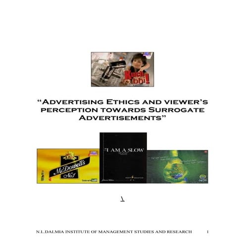 Advertising project brief | DOC