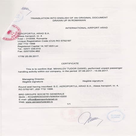 Summer internship certificate | PDF