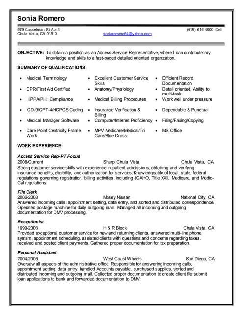 Bernadette t. reed resume 2015 | DOCX | Resume Writing and Advice | Job ...