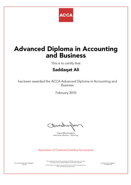 Certificate | PDF