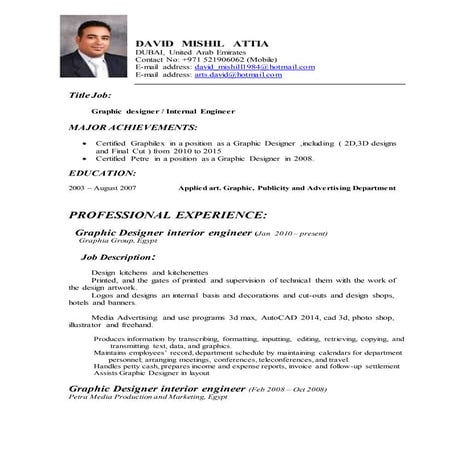 CV_of_David-1 | PDF