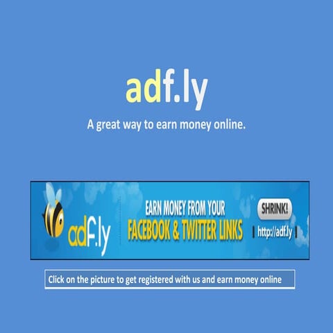 Adfly (earn money online) | PDF