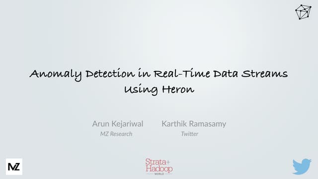 Anomaly Detection In Real Time Data Streams Using Heron Pdf