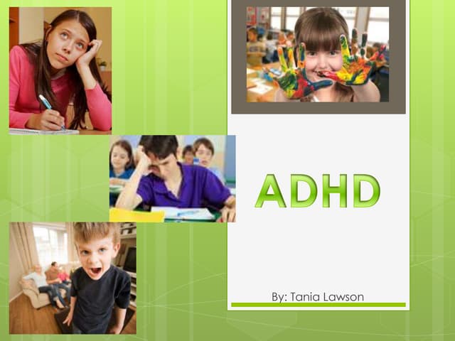 ADHD Powerpoint Presentation | PPT