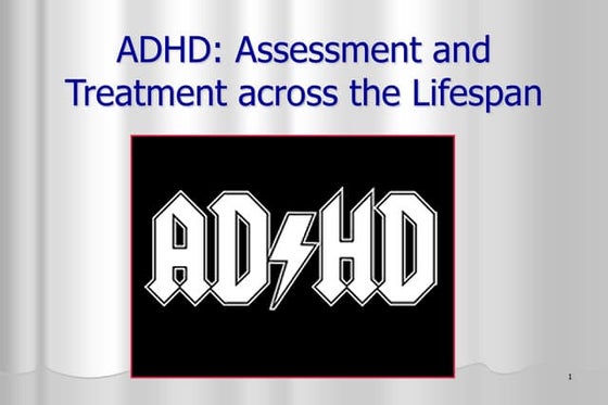 Attention deficit hyperactivity disorder (adhd) | PPTX