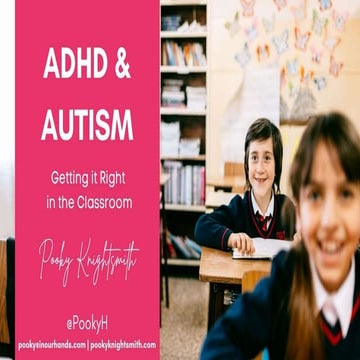 ADHD and autism in the classroom.pptx | Daycare and Pre-School | Parenting