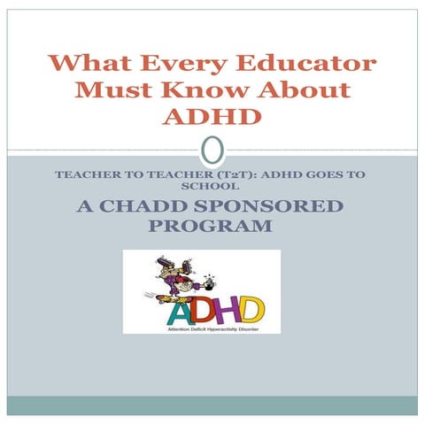 Adhd faculty | PPT