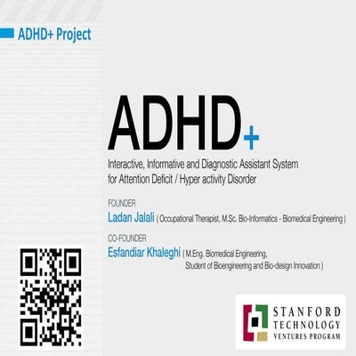 ADHD+ Project - Stanford University Ventures Program | PDF