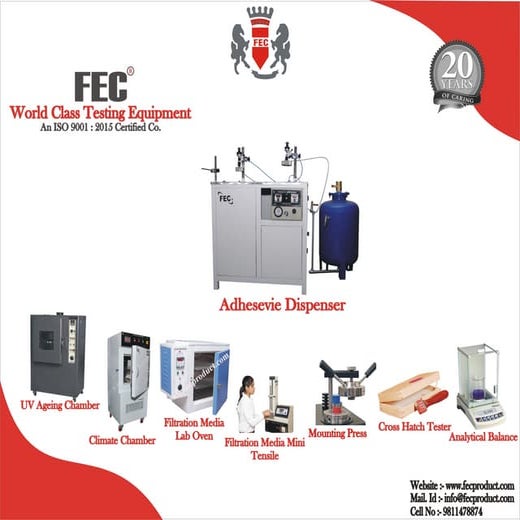 Testing/Manufacture/Adhesesive dispenser | PDF