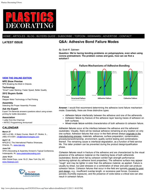 Adhesives | PPT