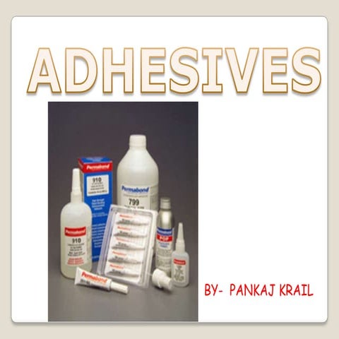 Natural adhesives
