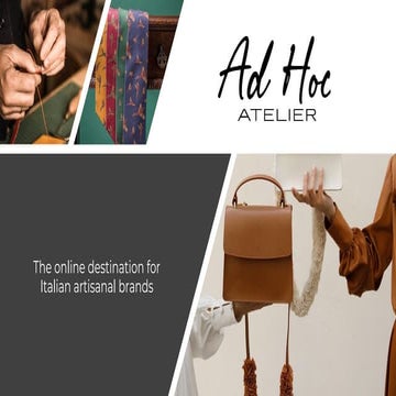 Ad Hoc Atelier | PPT