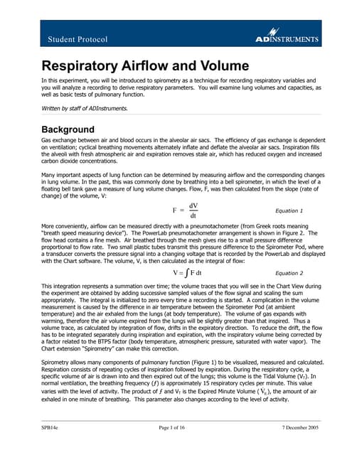 20 respiratory response | PDF