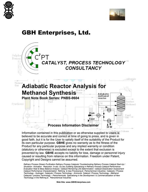 Map of first methanol plant | PDF