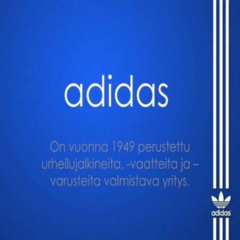 Adidas | PPTX