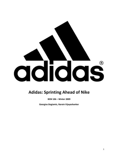 adidas Group- Management, Organizational Structure and CSR Analysis | PDF