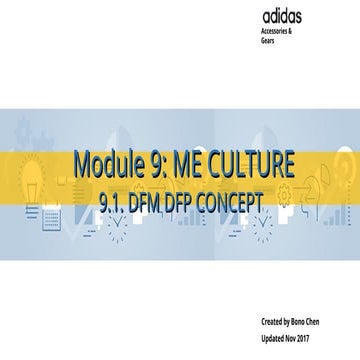 Adidas - DFM DFP CONCEPT Adidas : Problem Analysis and Solving ...